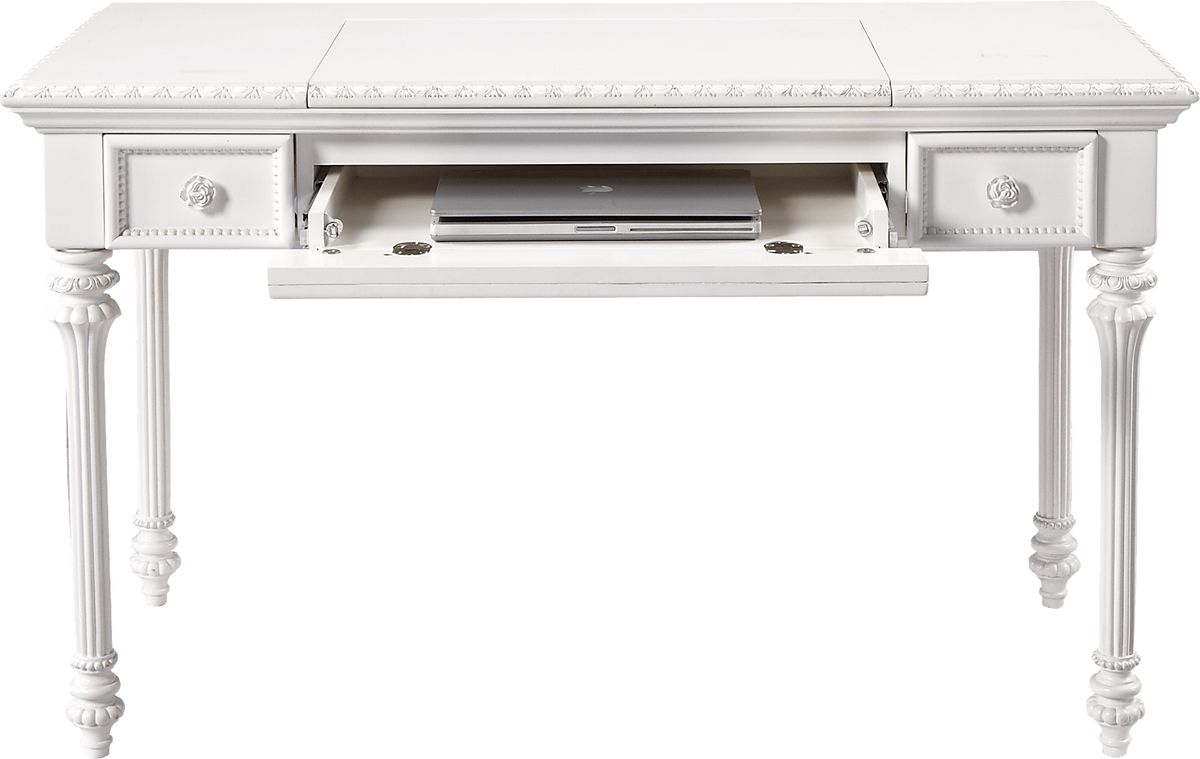 Disney Princess Fairytale White Colors,White Vanity Desk | Rooms to Go