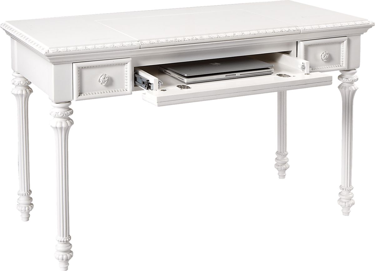 Disney Princess Fairytale White Colors,White Vanity Desk | Rooms to Go