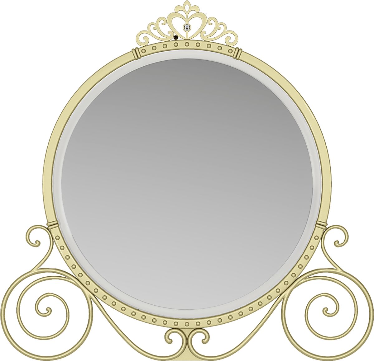 Disney Princess Royal Gold Mirror | Rooms to Go