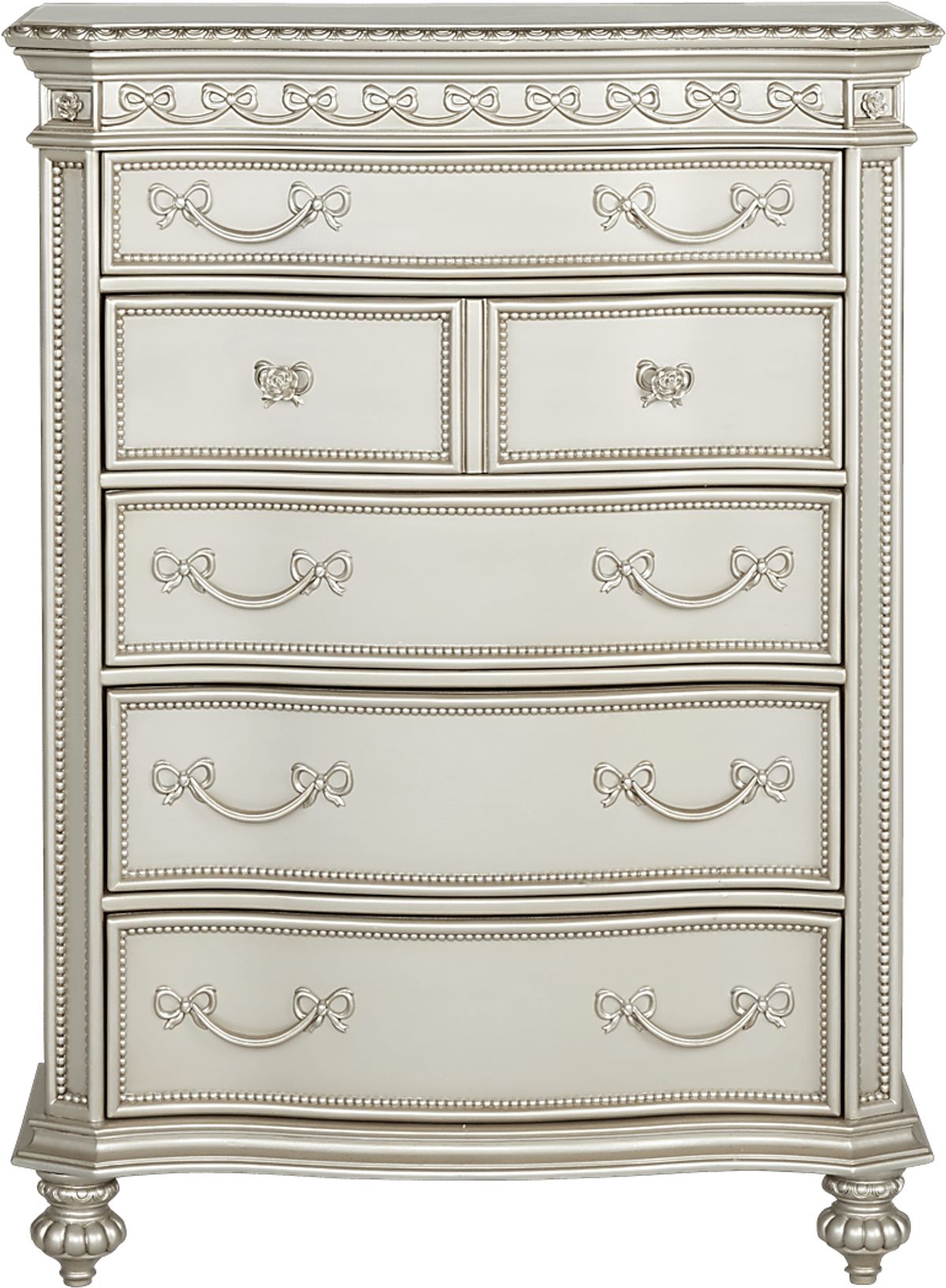 Disney Princess Fairytale Silver Gray Chest | Rooms to Go