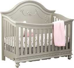 Disney Princess Silver Gray Crib | Rooms to Go