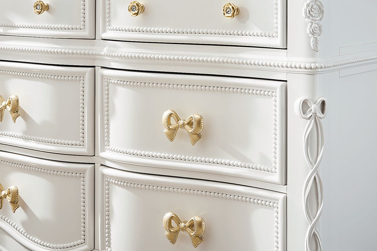 Disney Princess 5 Pc Sparkle White Twin Bedroom Set With Twin Castle ...