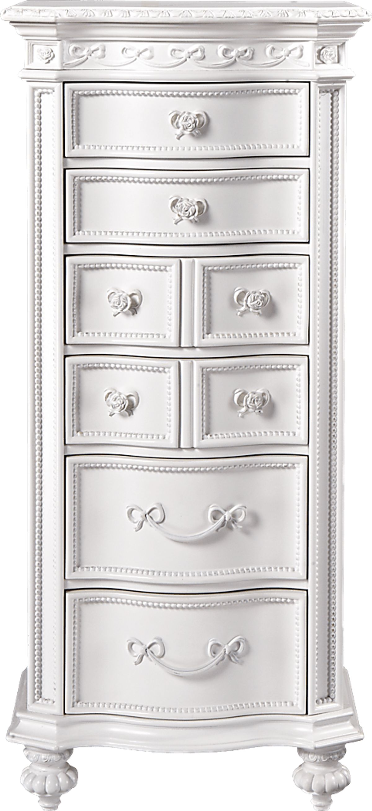Disney Princess White Colors,White Tall Chest | Rooms to Go