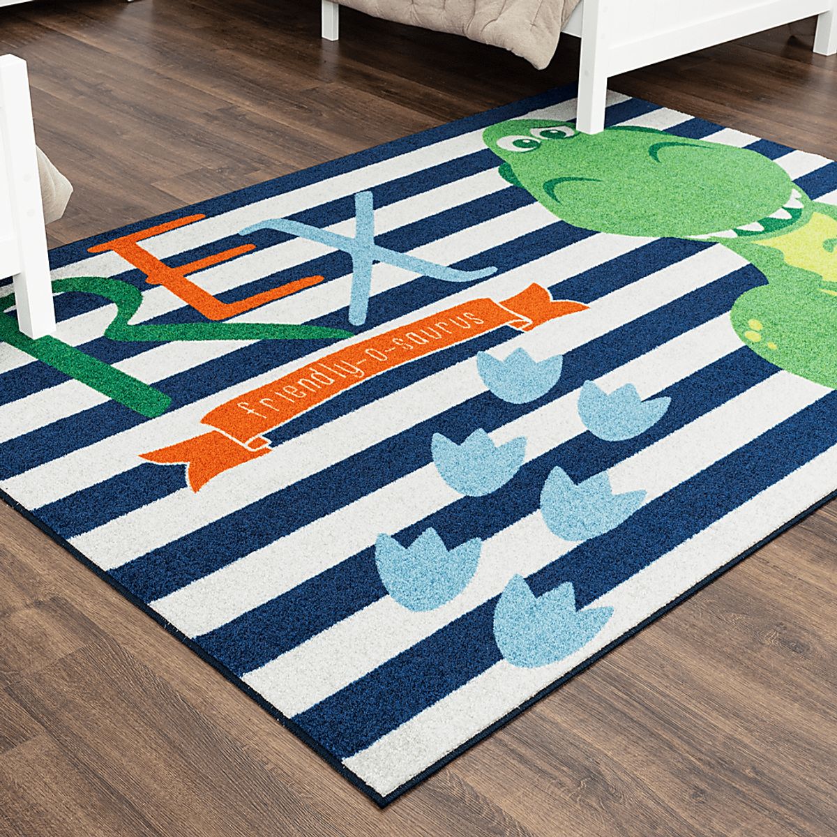 Disney Toy Story Rex Navy Blue Rugs | Rooms to Go