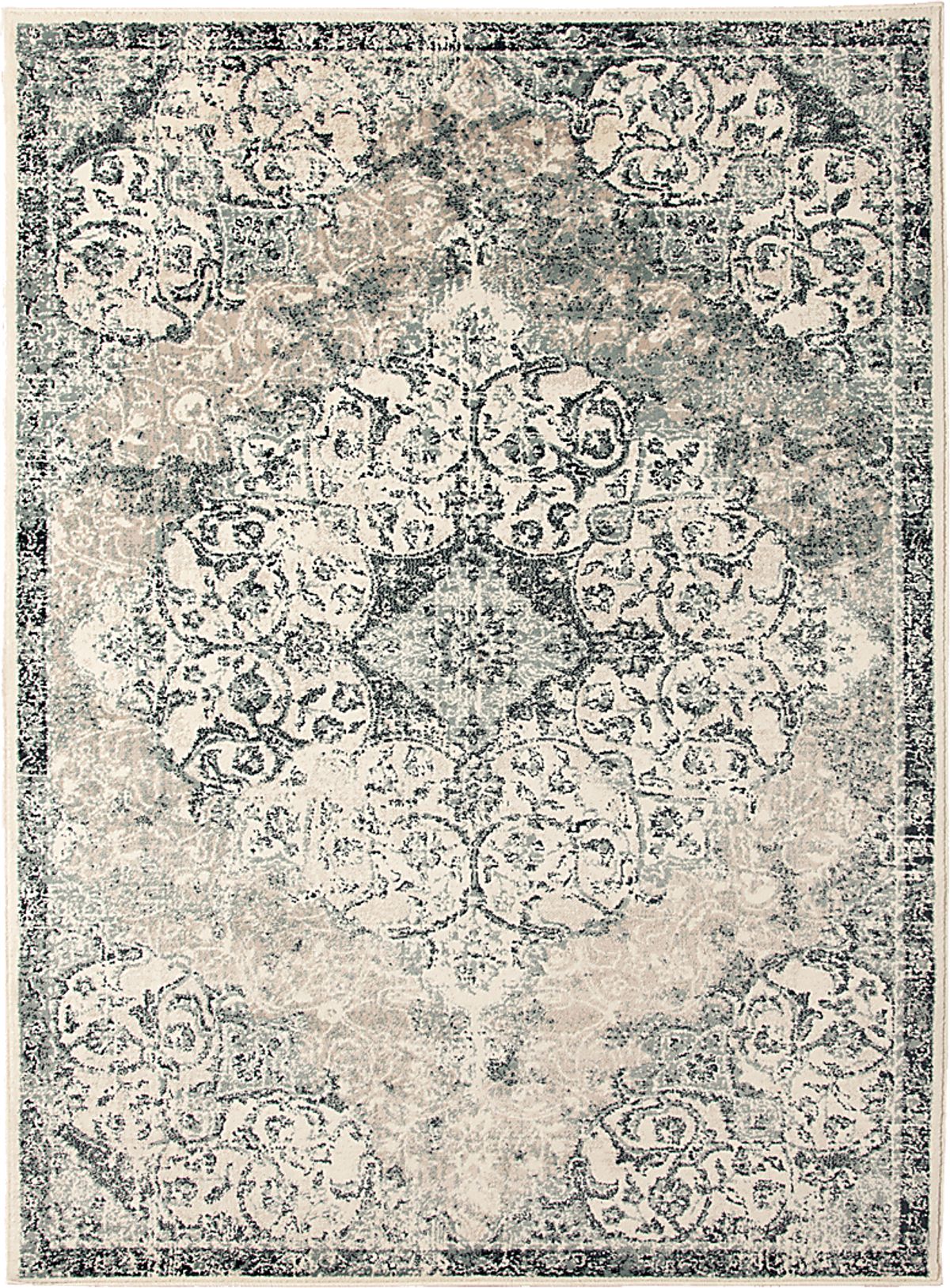 Dornet Blue Rugs | Rooms to Go