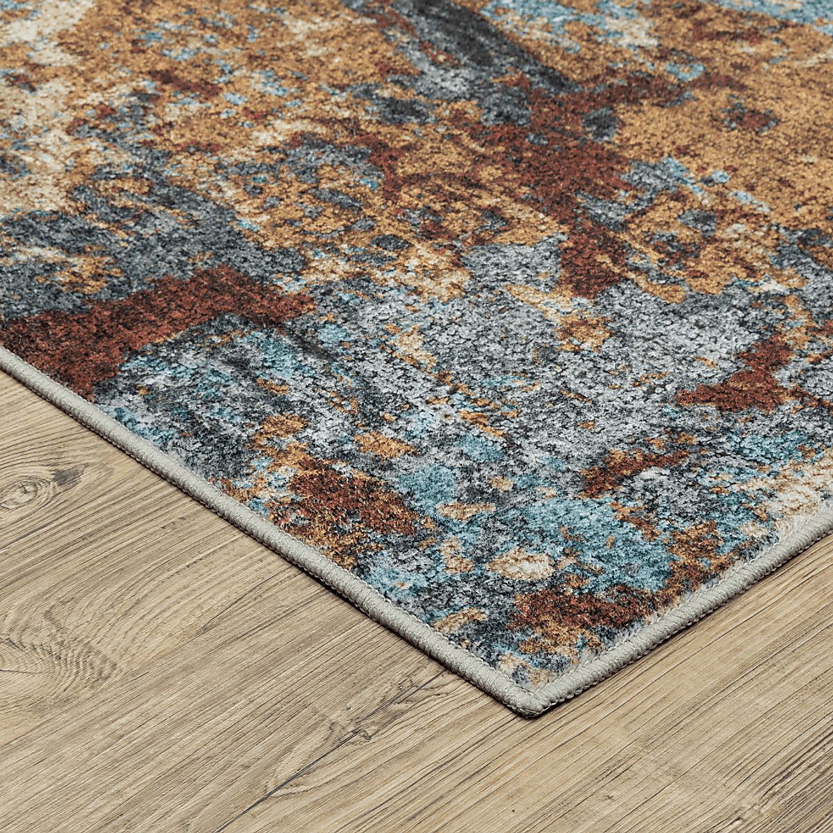Doryen Rust Red Rugs | Rooms to Go