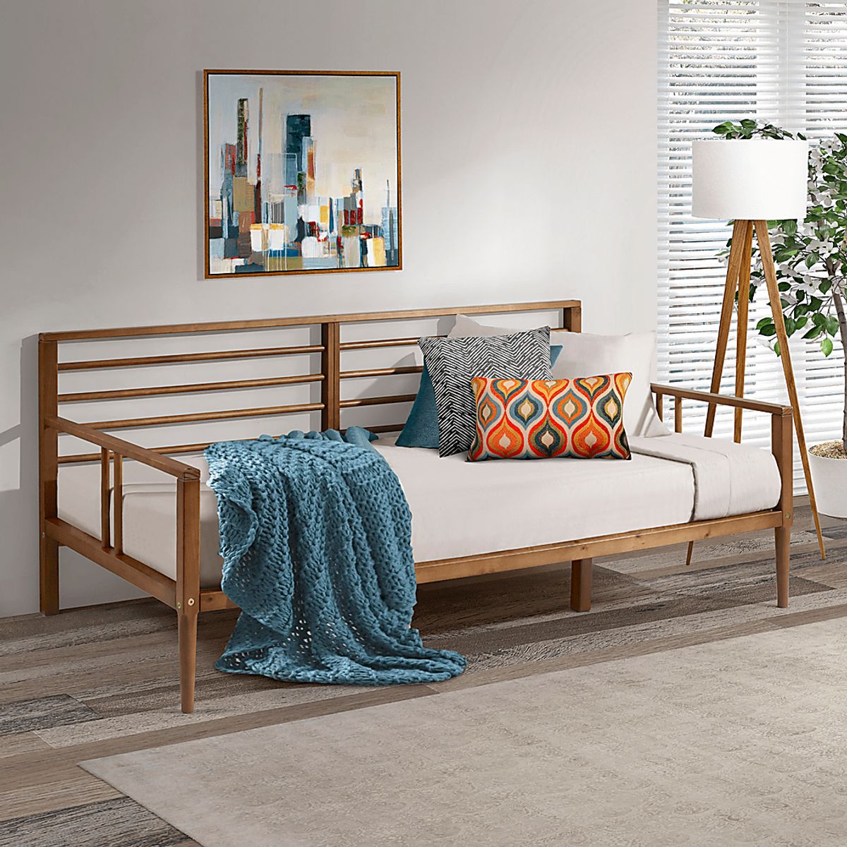 Dovecreek Caramel Light Wood Daybed | Rooms to Go