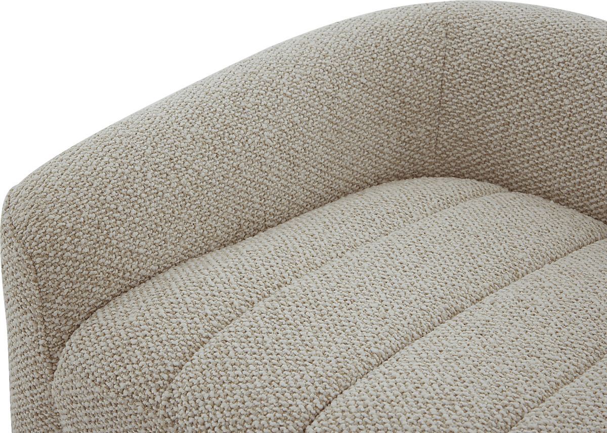Draper Beige Woven Accent Bench | Rooms to Go