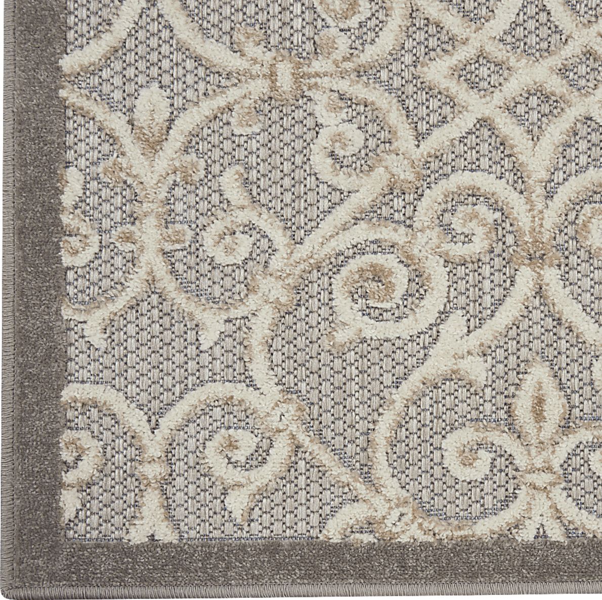 Drayce Natural 8' x 11' Indoor/Outdoor Rug - Rooms To Go