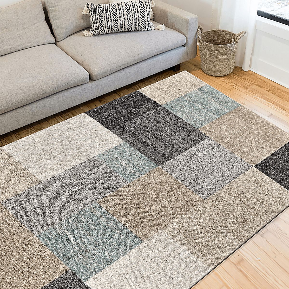 Drelana Tan Beige,Brown Rug | Rooms to Go