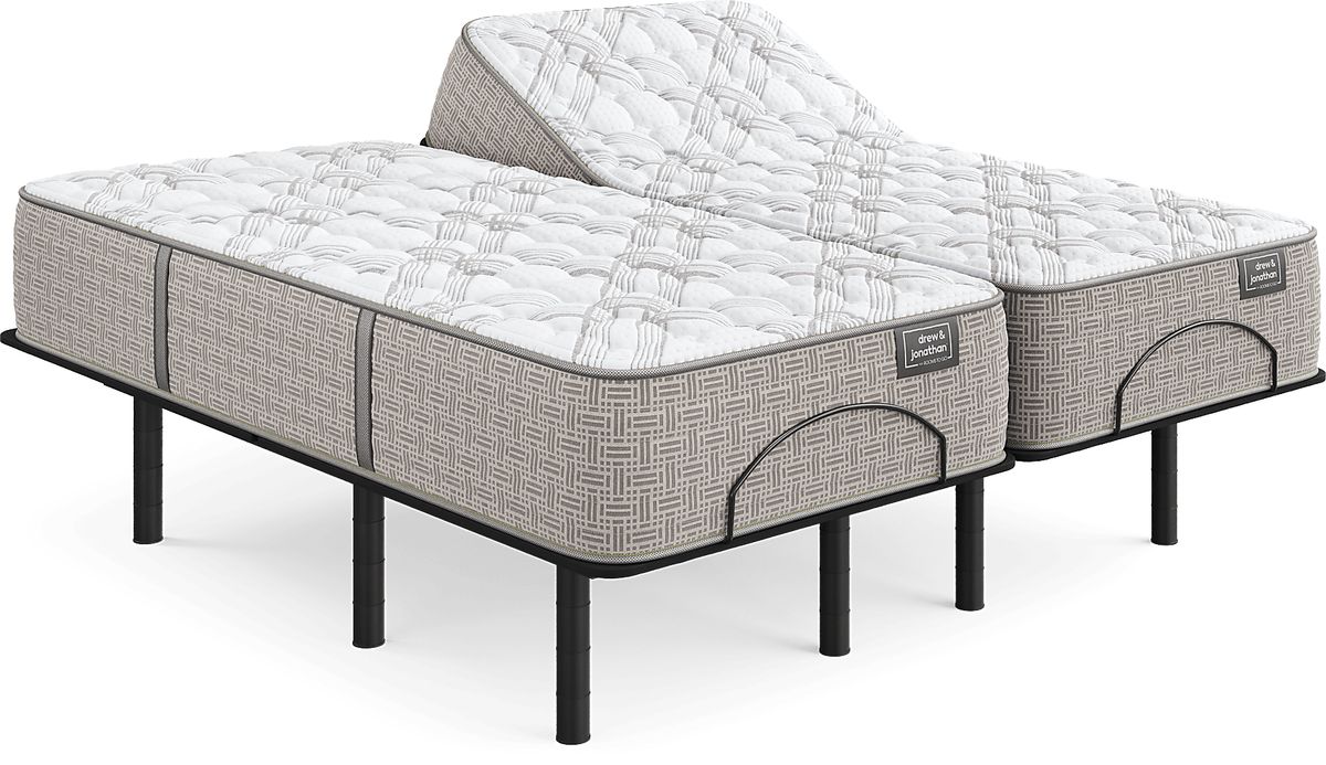 Drew & Jonathan Capertee Split King Adjustable Mattress Set | Rooms to Go