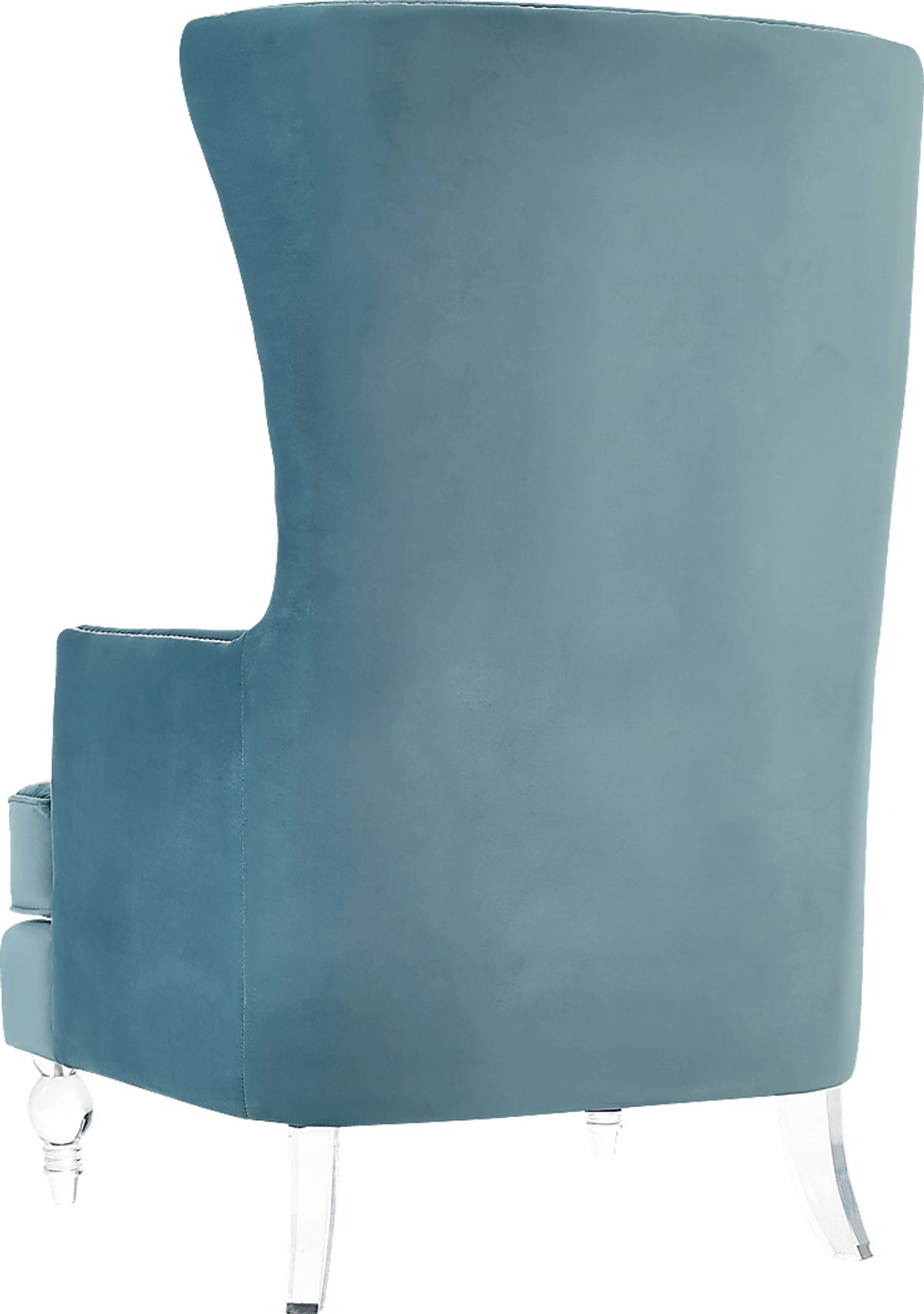 Dunglow I Blue Polyester Fabric Accent Chair | Rooms to Go