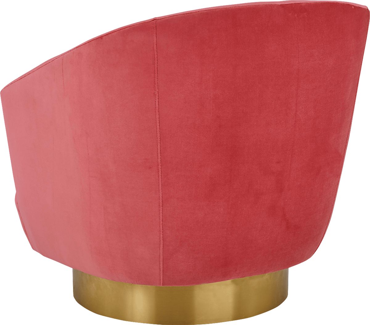 Dunlawn Pink Polyester Fabric Swivel Upholstered | Rooms to Go