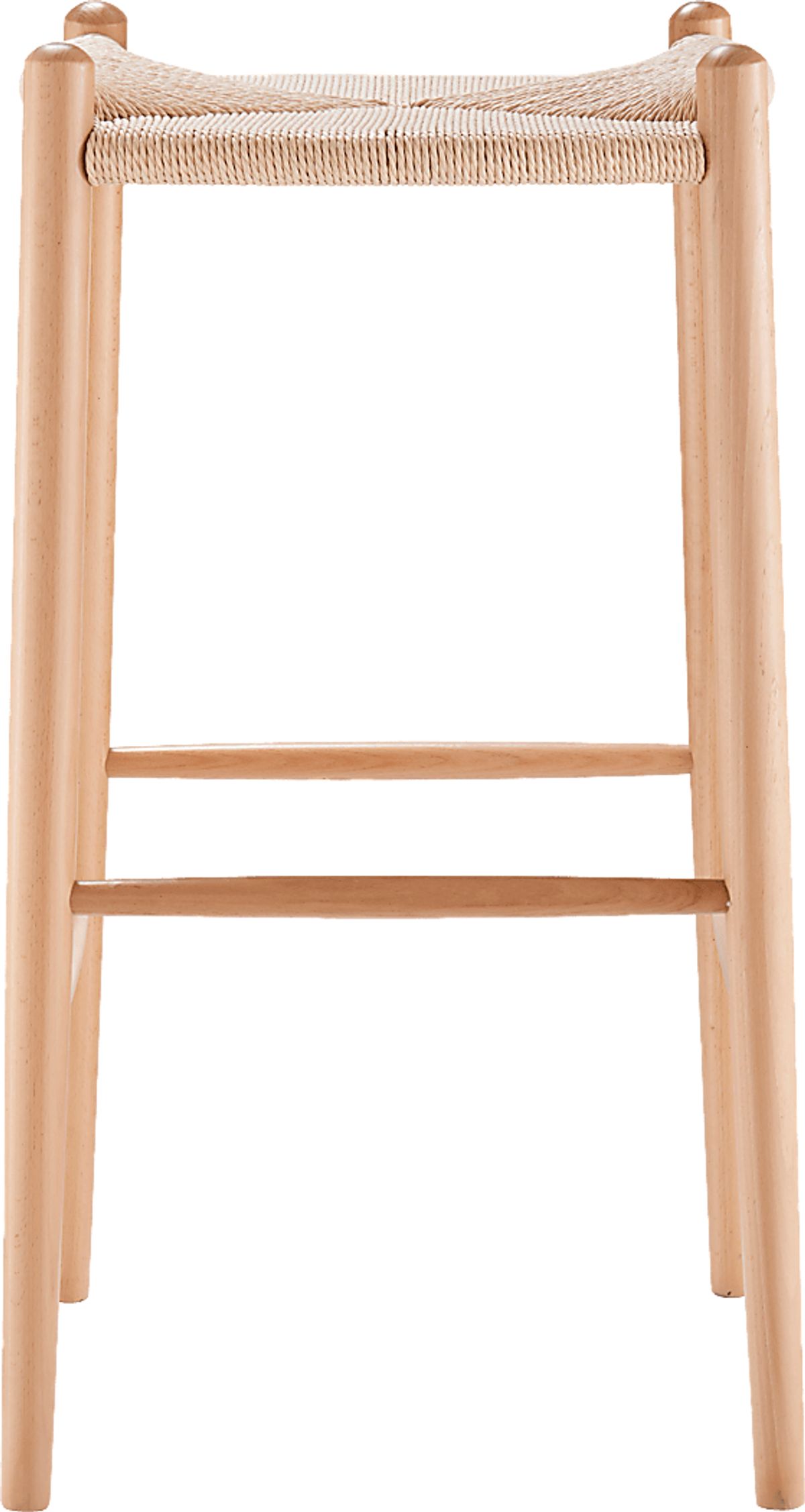 Dunton Natural Beige,White Barstool | Rooms to Go