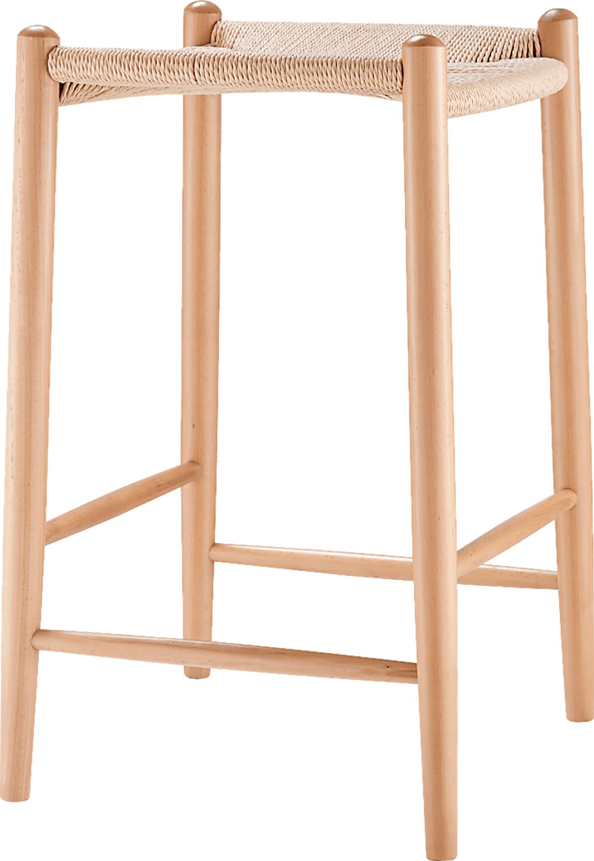 Dunton Natural Beige,White Counter Stool | Rooms to Go