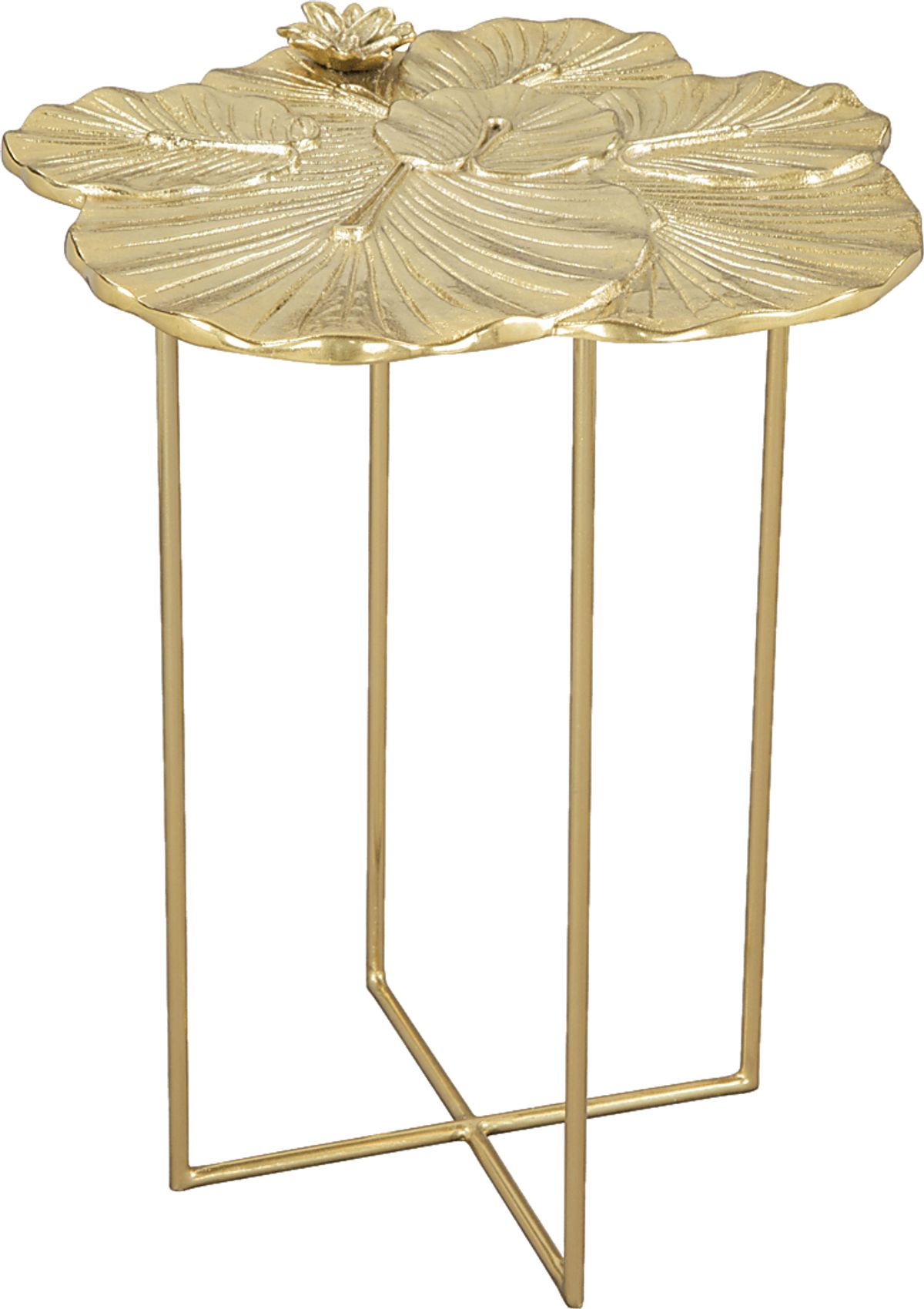 Durenda Gold Colors,Metal End Table | Rooms to Go