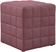 Durrett Light Red Polyester Fabric Ottoman - Rooms To Go