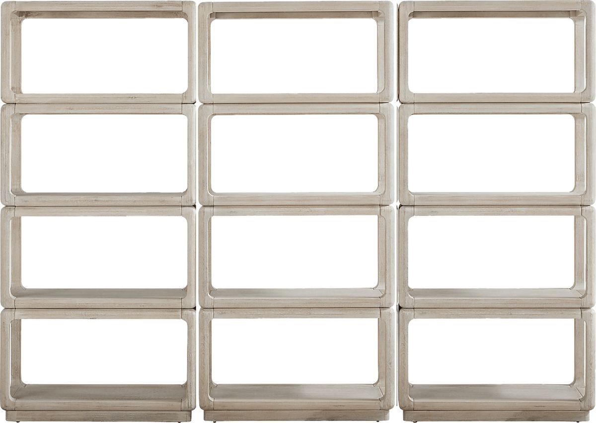 Eaglebrooke Natural Light Wood 3 Pc Bookcases | Rooms to Go