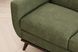 East Side Avocado Green Chenille Fabric Chaise Sofa - Rooms To Go
