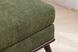 East Side Avocado Green Chenille Fabric Ottoman - Rooms To Go