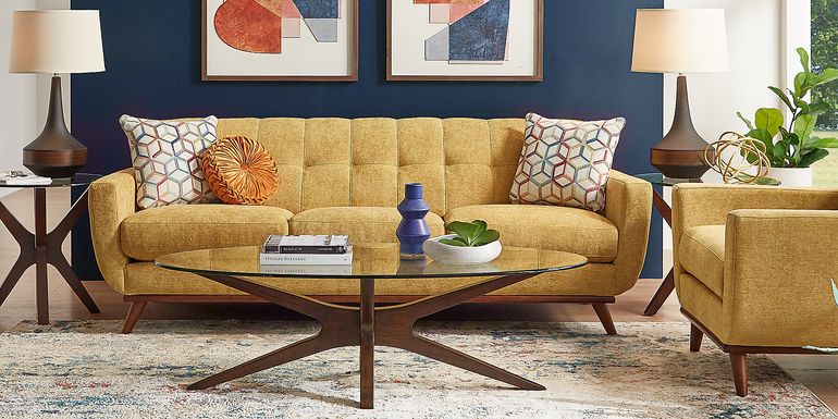 East Side Living Room Collection - Mid-Century Sets & Pieces