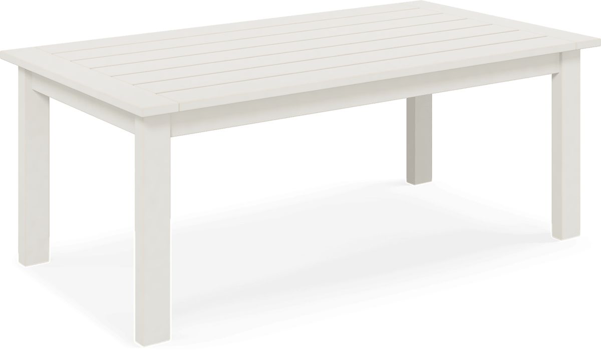 Eastlake White Colors,White Outdoor Cocktail Table | Rooms to Go
