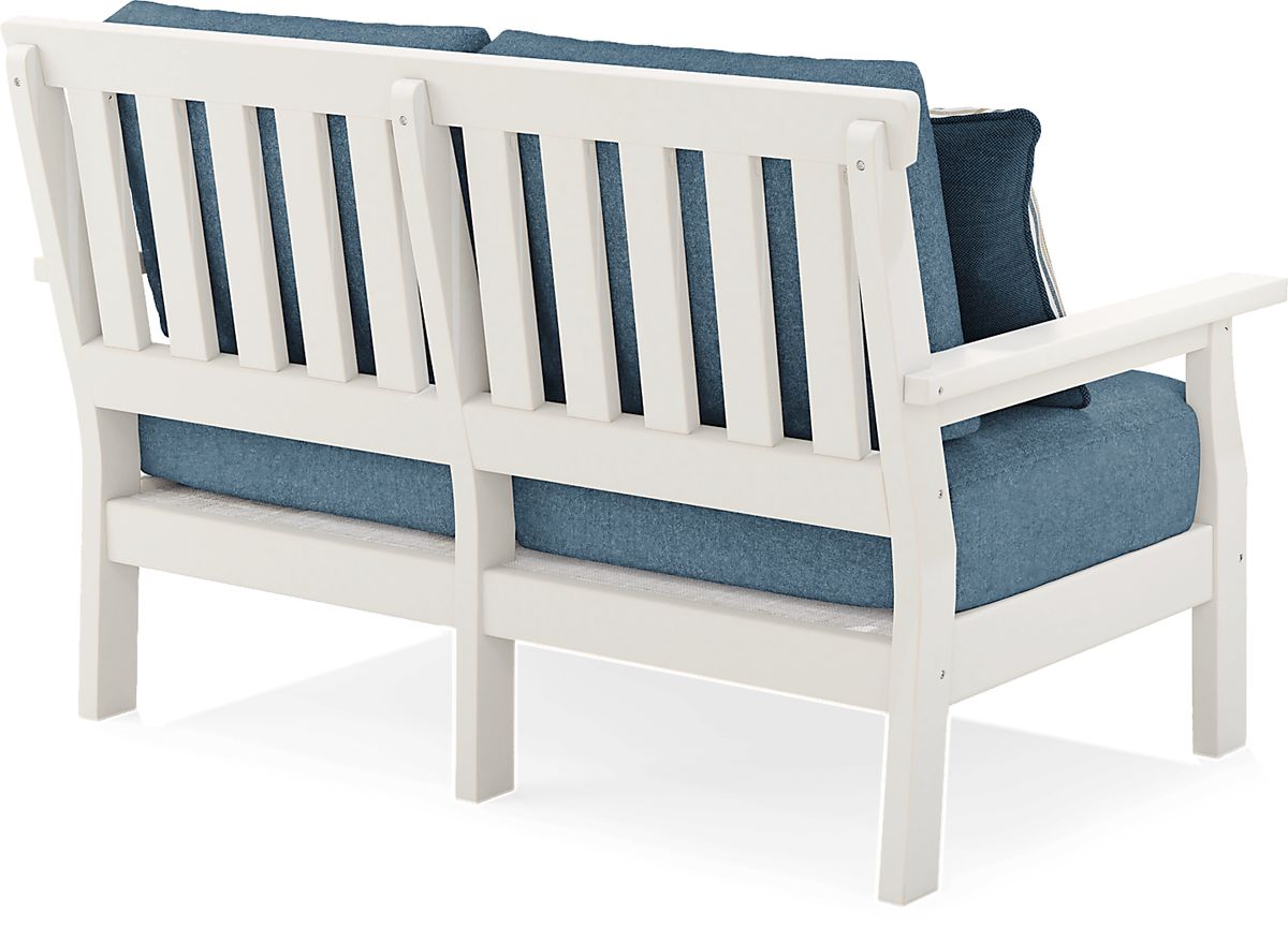 Fifth & Shore Eastlake 4 Pc White Colors,White Agean Outdoor Seating ...