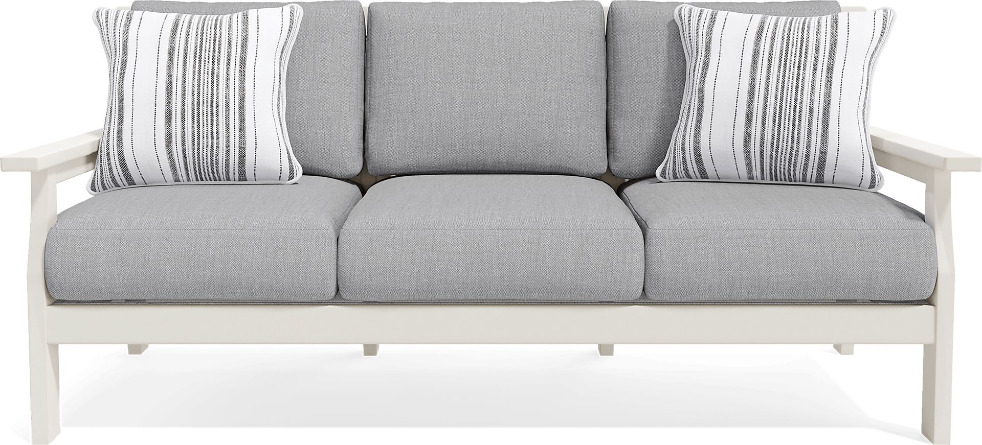 Fifth & Shore Eastlake 4 Pc White Colors,White Pewter Gray Outdoor ...