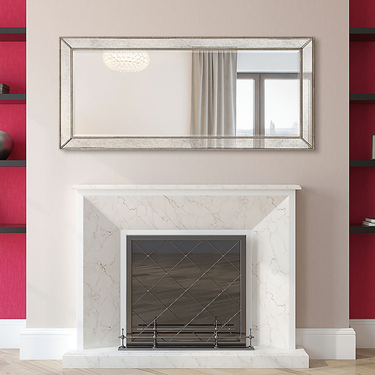 Eastmoor I Champagne Beige Mirror | Rooms to Go