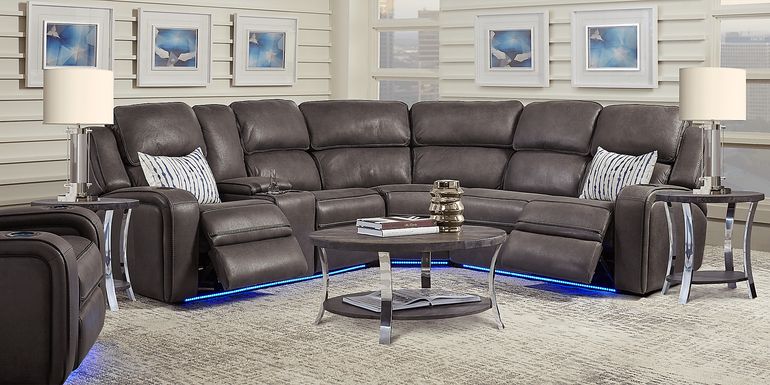 Microfiber Sectional Sofas