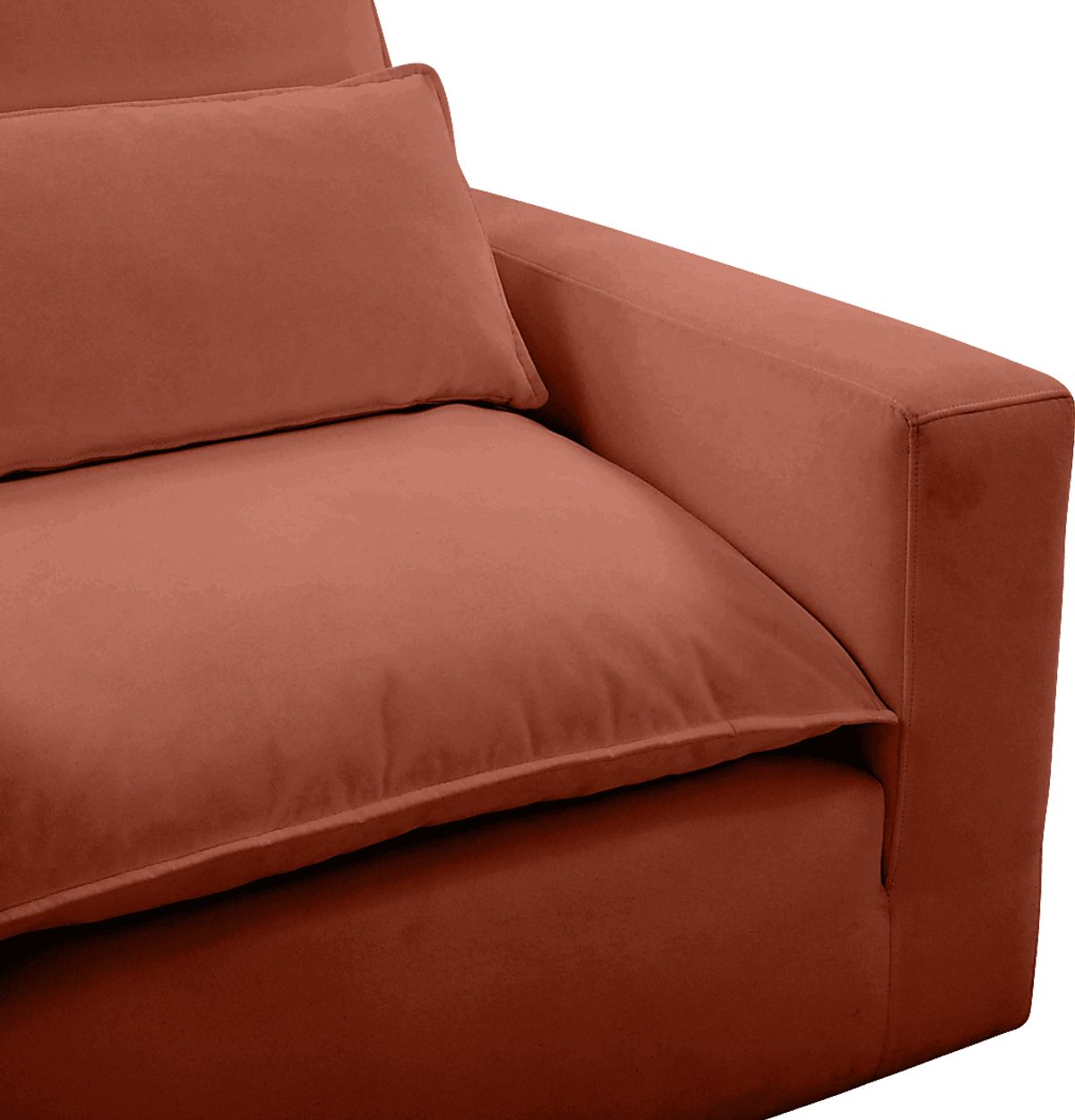Eddlynch Rust Red Nylon,Polyester Fabric Accent Chair | Rooms to Go