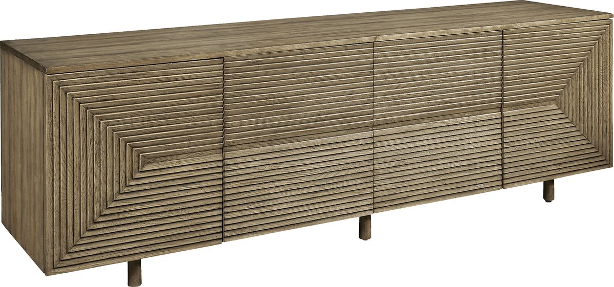 Edenborn Brown Dark Wood Console | Rooms to Go