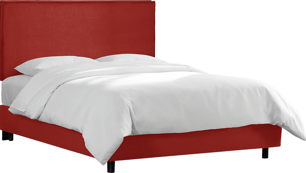 Edenbridge 3 Pc Red Colors Queen Bed | Rooms to Go