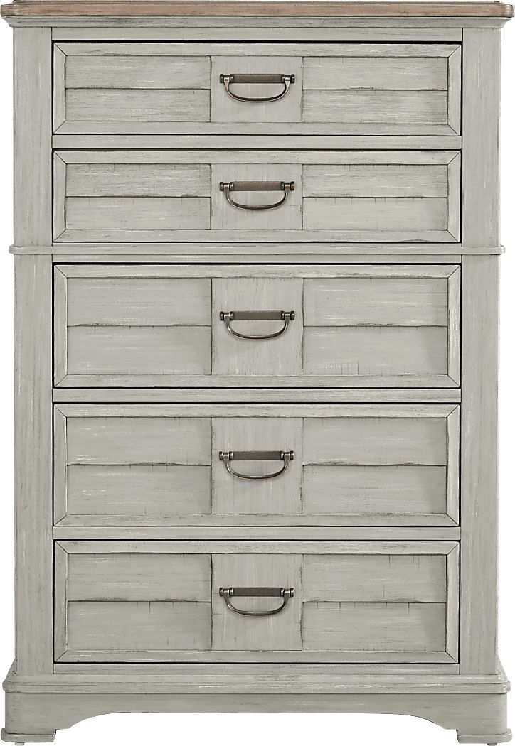 Edisto Bay Gray Chest | Rooms to Go