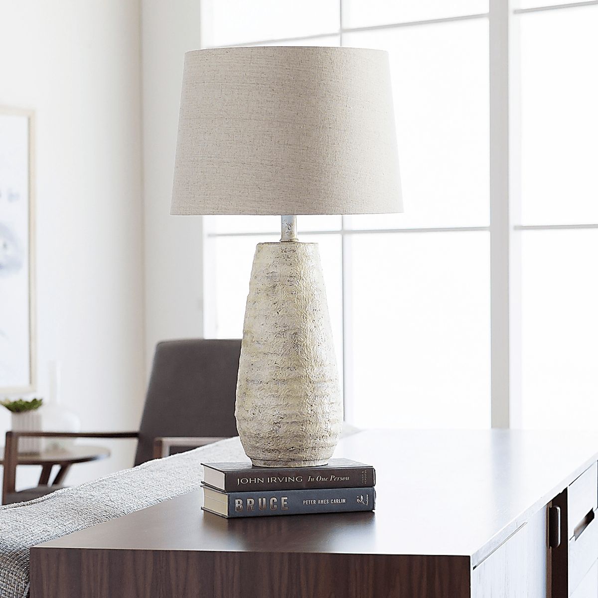 Egan Farm Ivory Beige Table Lamp | Rooms to Go
