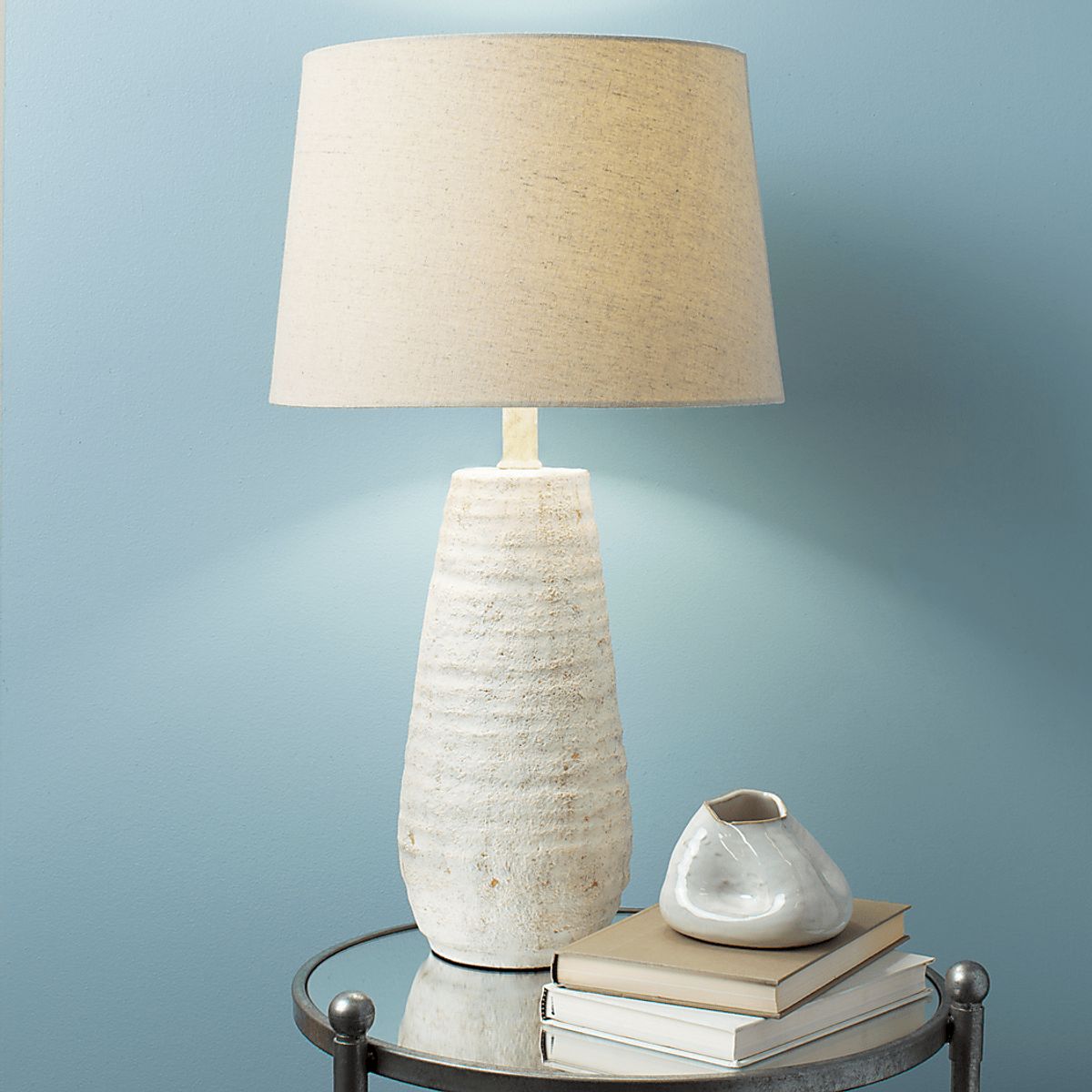 Egan Farm Ivory Beige Table Lamp | Rooms to Go