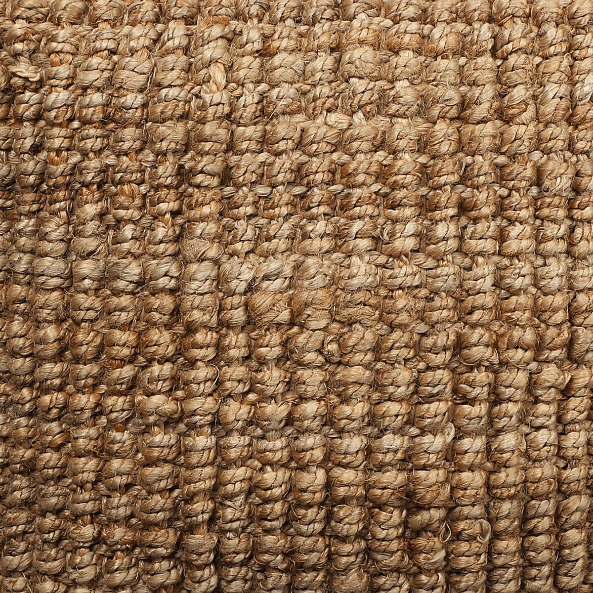 Eladen Tan Beige,Brown Cotton,Jute Fabric Poufs | Rooms to Go