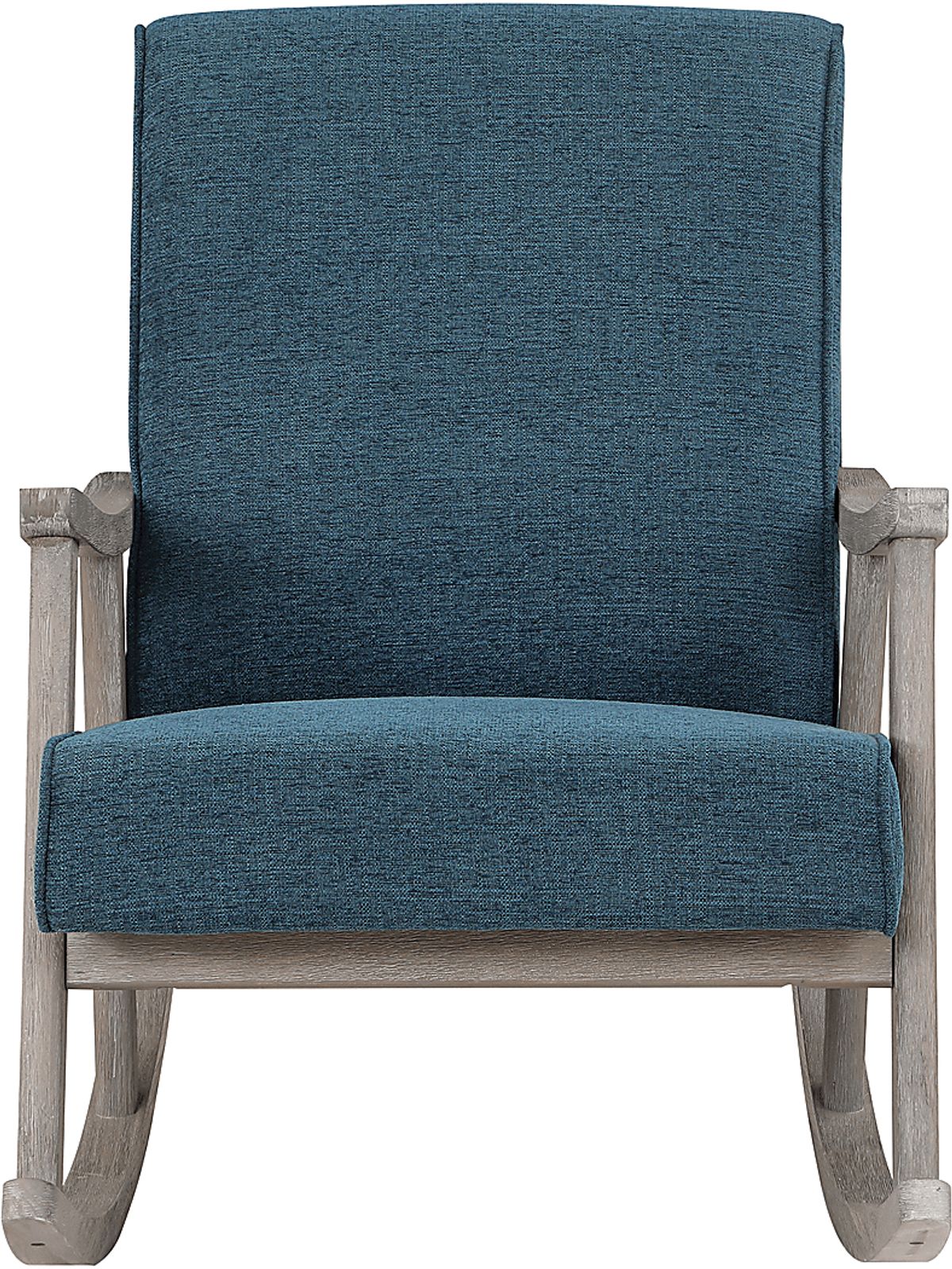 Eldonlee III Blue Polyester Fabric Rocker Accent Chair | Rooms to Go