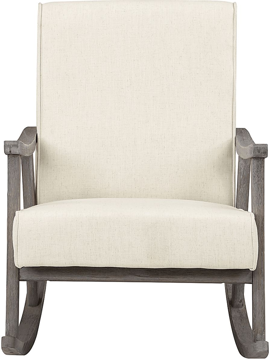 Eldonlee III Cream Rocker Chair - Rooms To Go