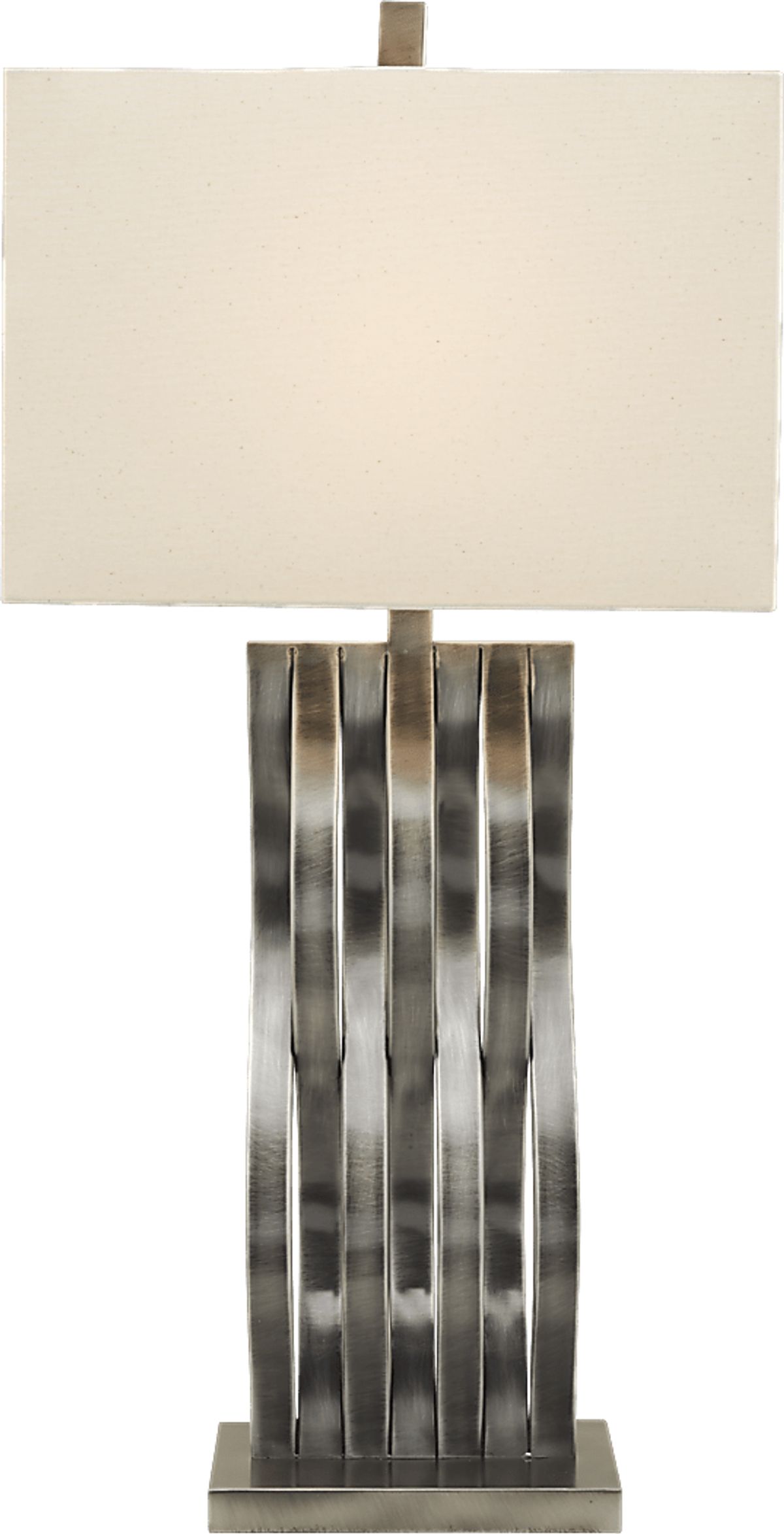 Elif Silver Gray Lamp | Rooms to Go