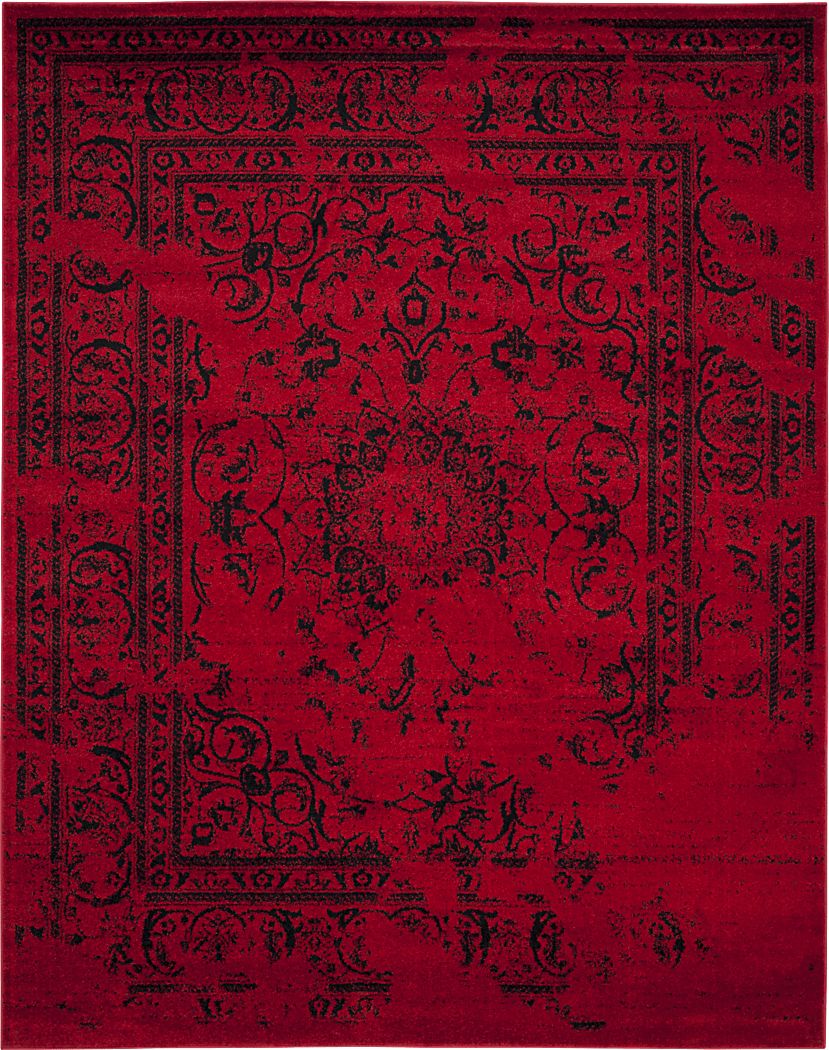 Elinora Red 8' x 10' Rug - Rooms To Go