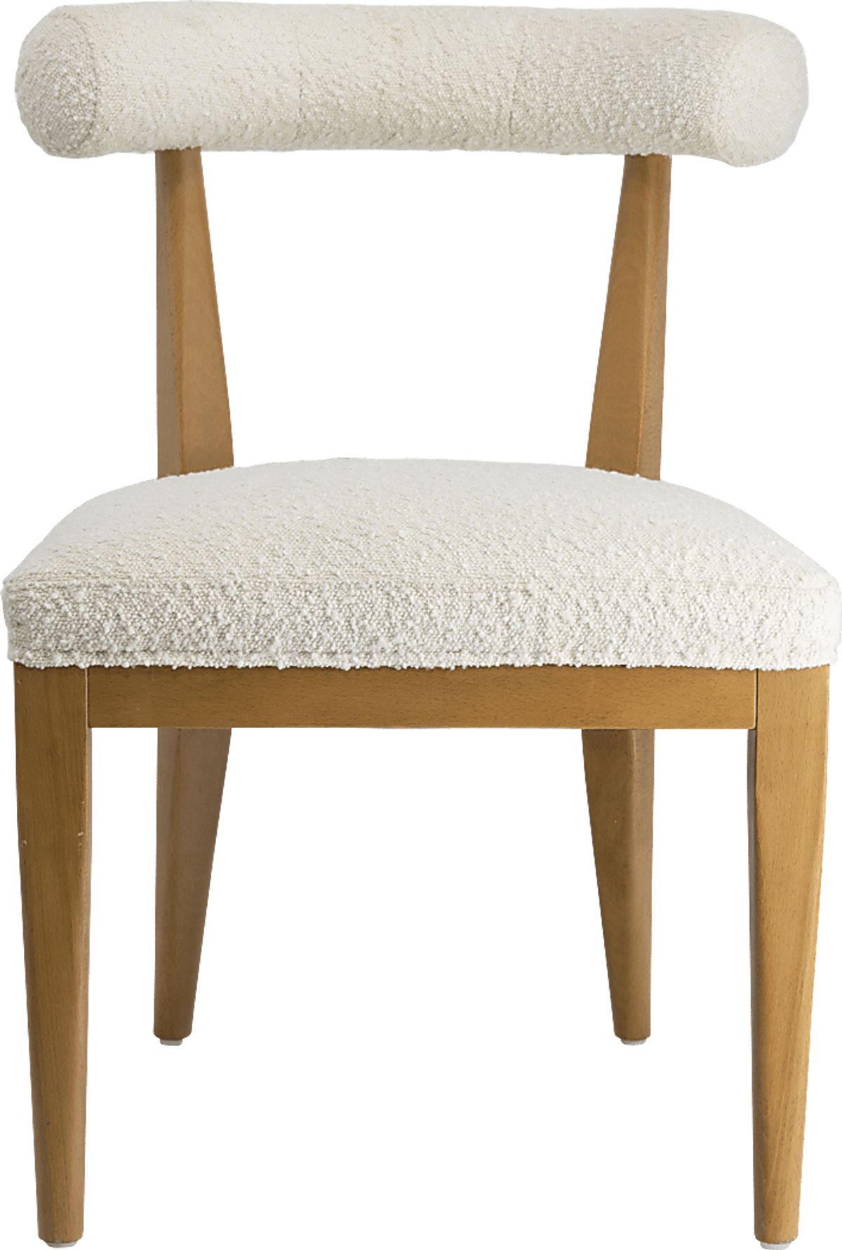 Eljan Cream Beige Polyester Fabric Dining Chair | Rooms to Go