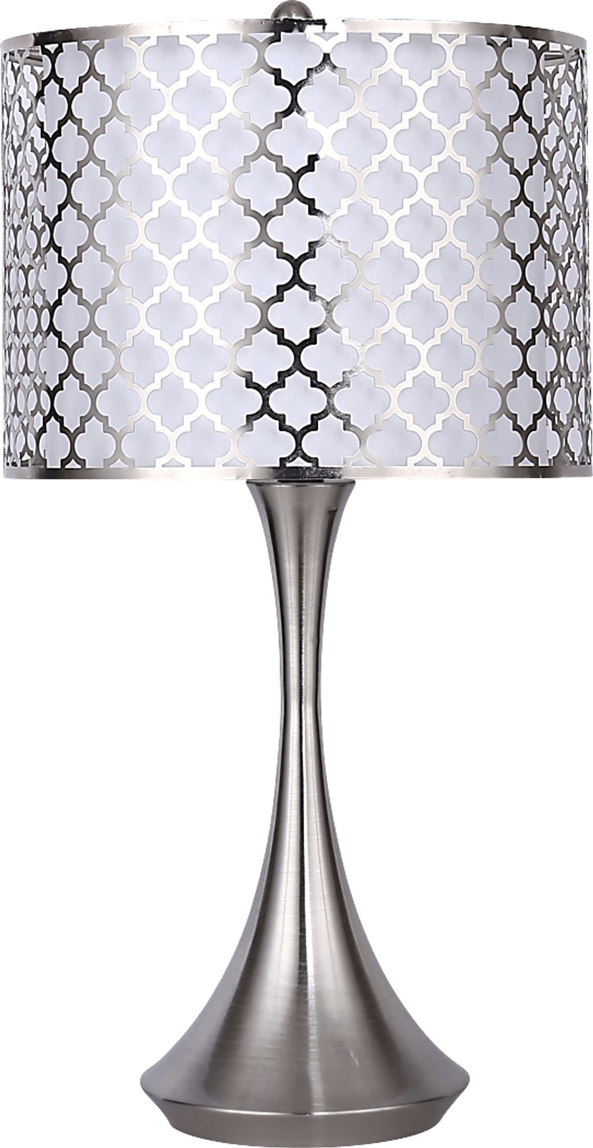 Ellington Place Silver Gray Table Lamp | Rooms to Go