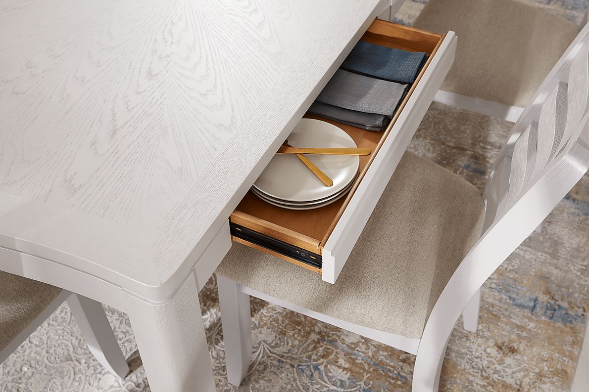 Elliot Park Platinum Dining Table - Rooms To Go