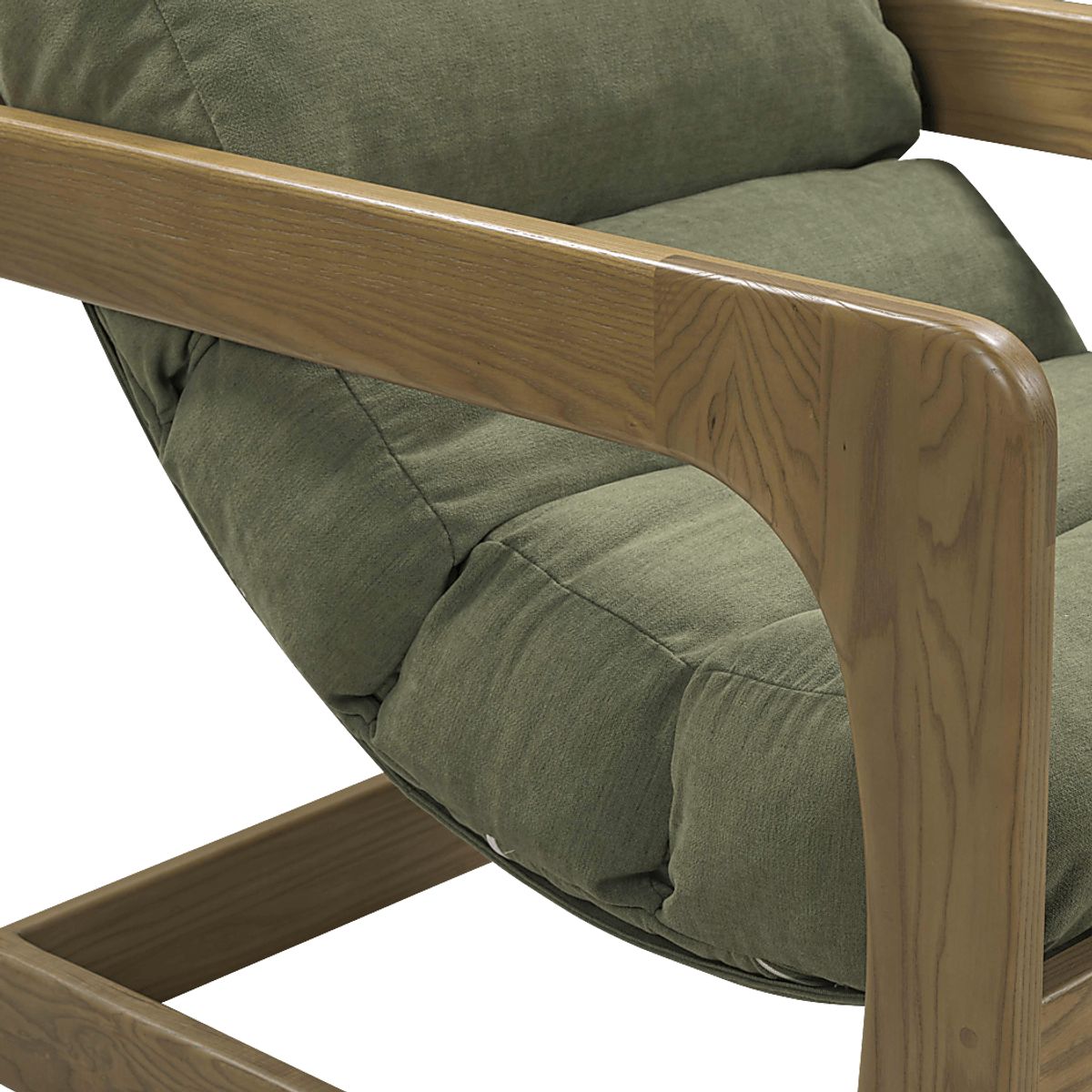 Ellisboia Olive Green Accent Chair | Rooms to Go