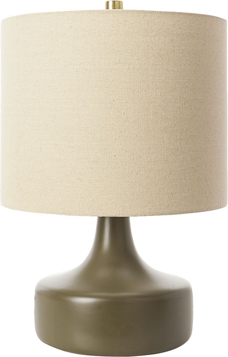 Ellzey Creek Olive Green Table Lamp - Rooms To Go