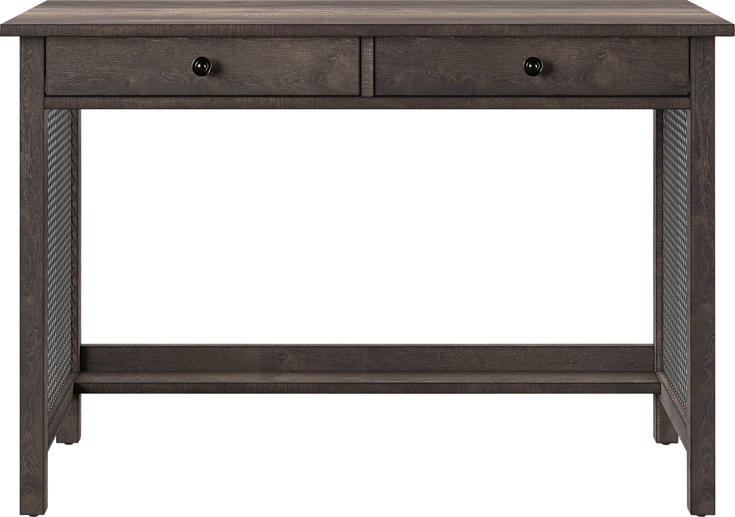 Elmbrook Dark Brown Desk - Rooms To Go