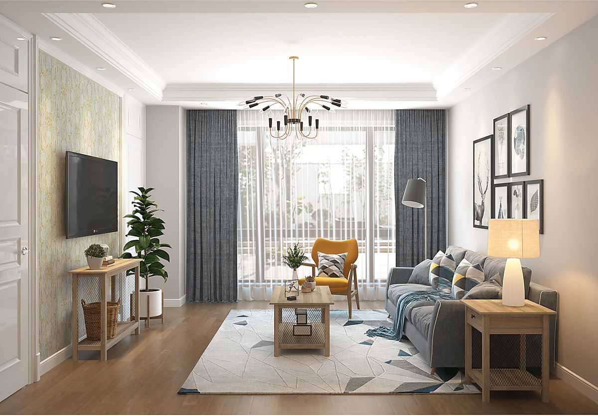 Elmbrook Natural Light Wood Sofa Table | Rooms to Go