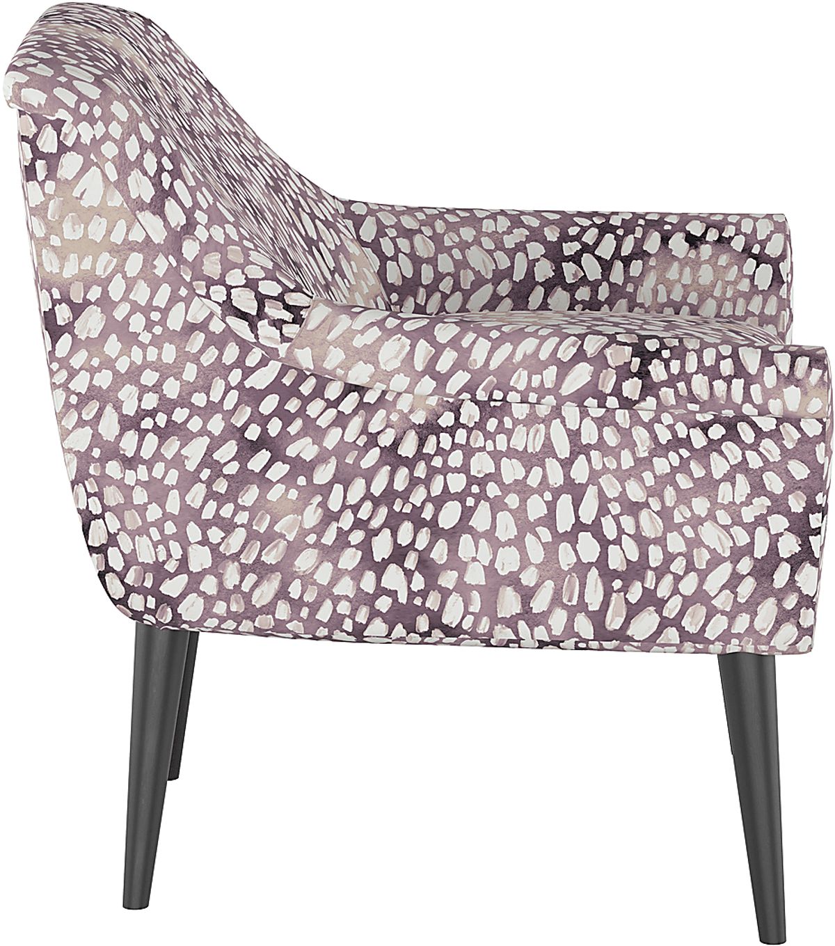 Elonian Mauve Red Cotton Fabric Accent Chair | Rooms to Go