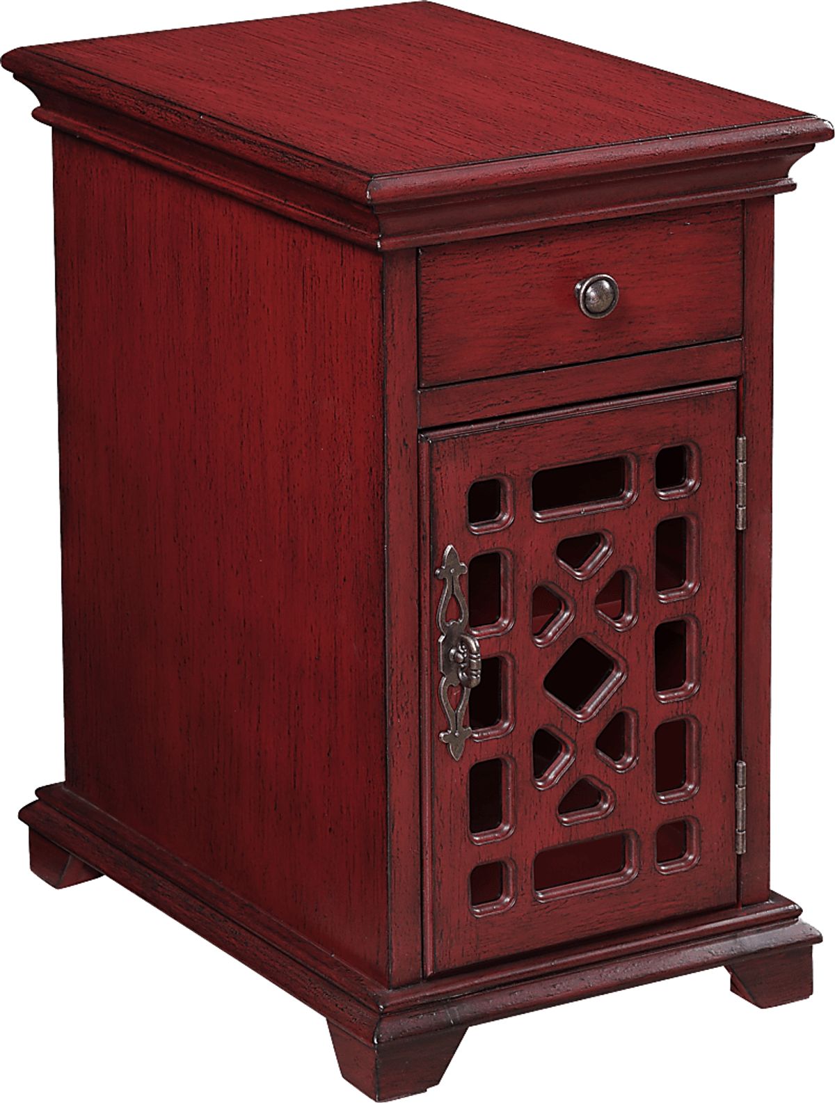 Elphinos Red Colors End Table | Rooms to Go